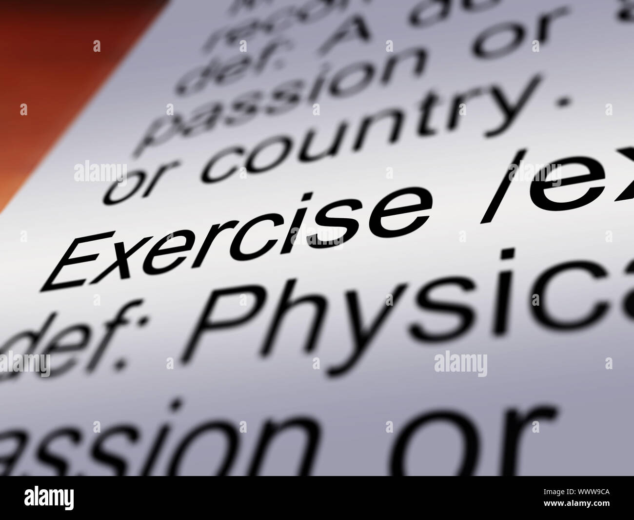 Exercise Definition Closeup Shows Fitness Activity And Working Out ...
