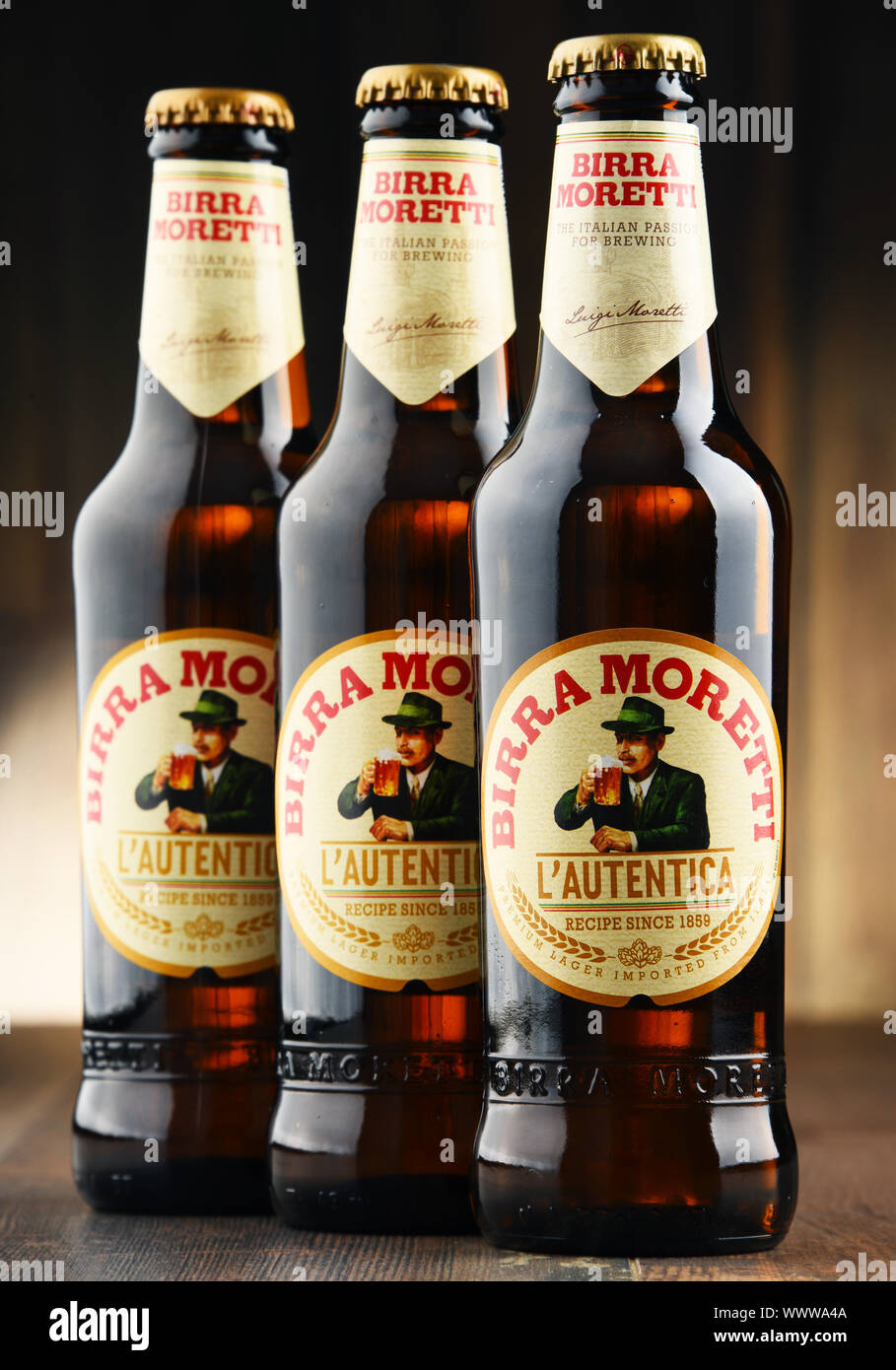 Birra moretti italian beer hi-res stock photography and images - Alamy
