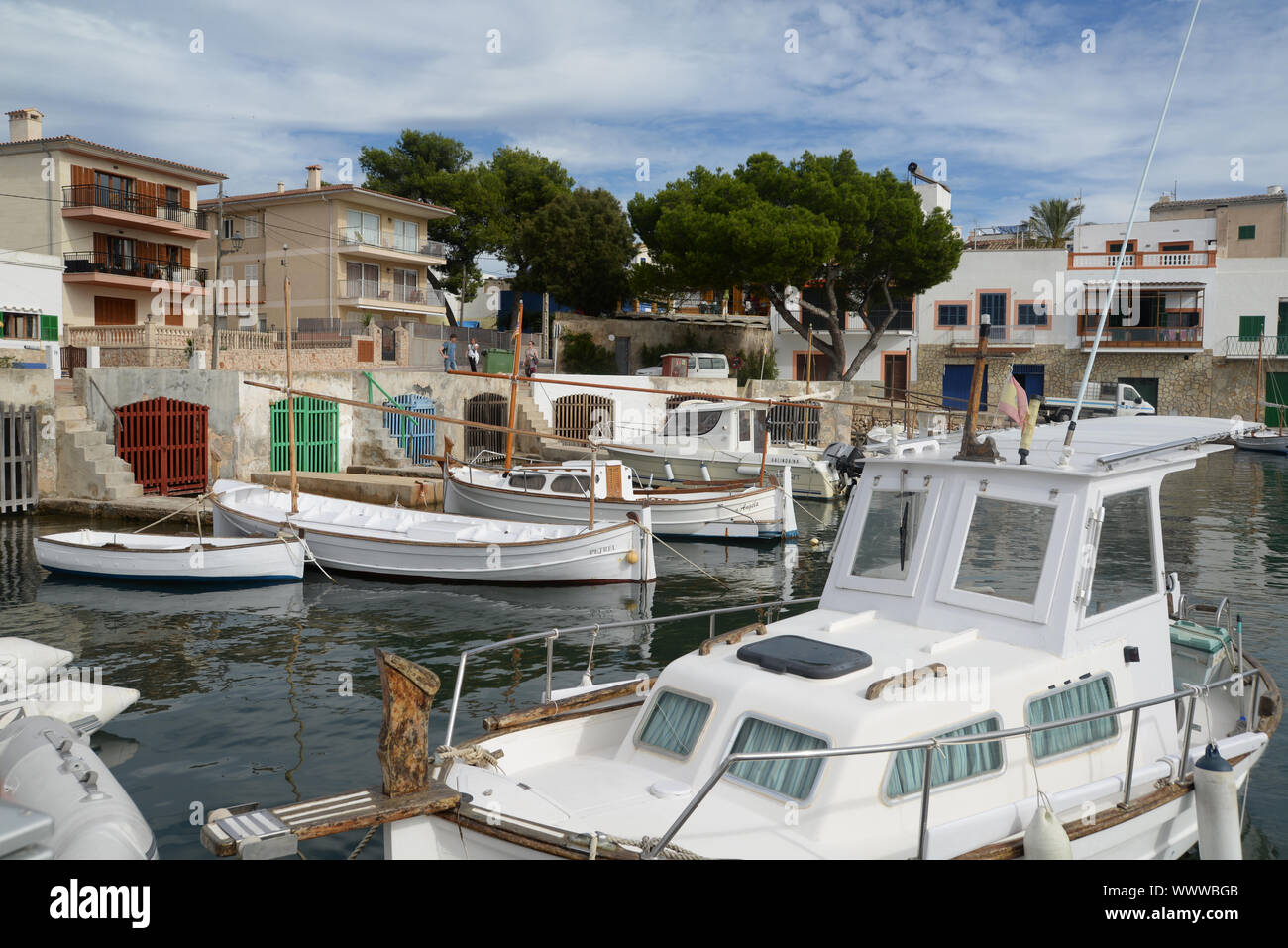 Porto Colom, Majorca Stock Photo - Alamy