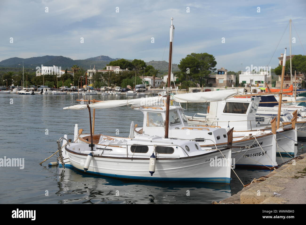 Porto Colom, Majorca Stock Photo - Alamy