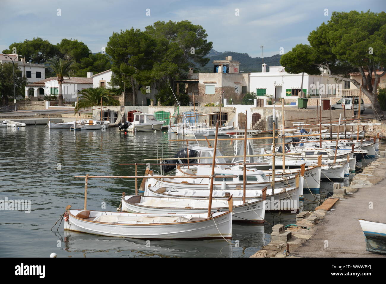 Porto Colom, Majorca Stock Photo - Alamy