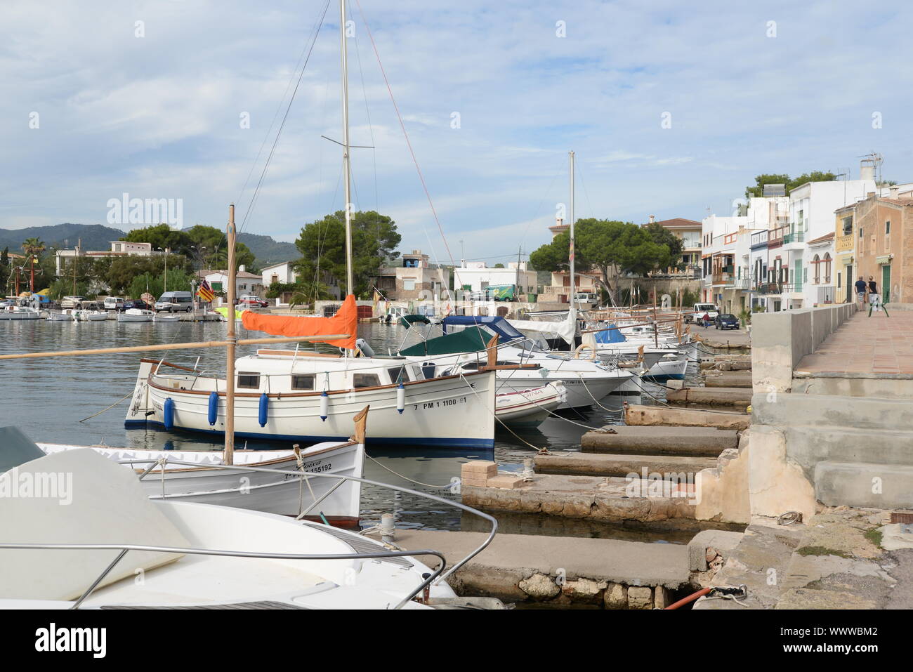 Porto Colom, Majorca Stock Photo - Alamy