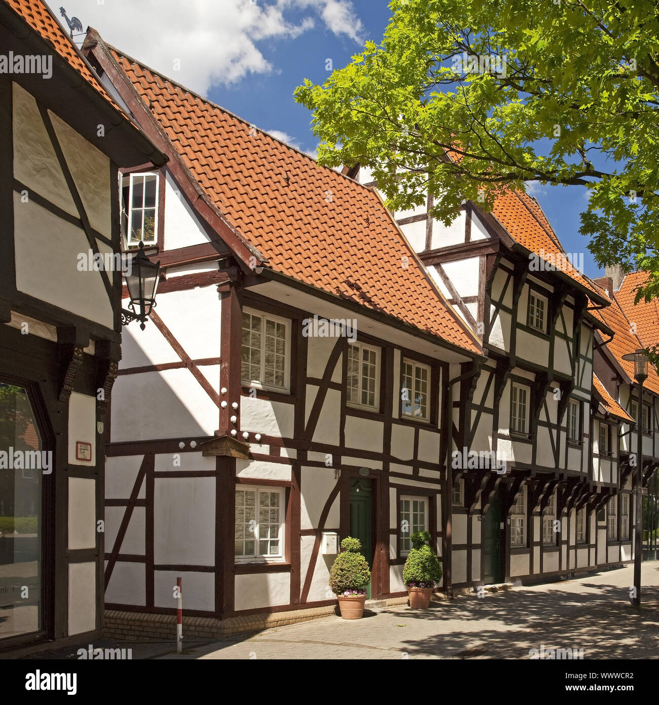 Old German Timber House Old Narrow Half Timber House Bamberg Germany
