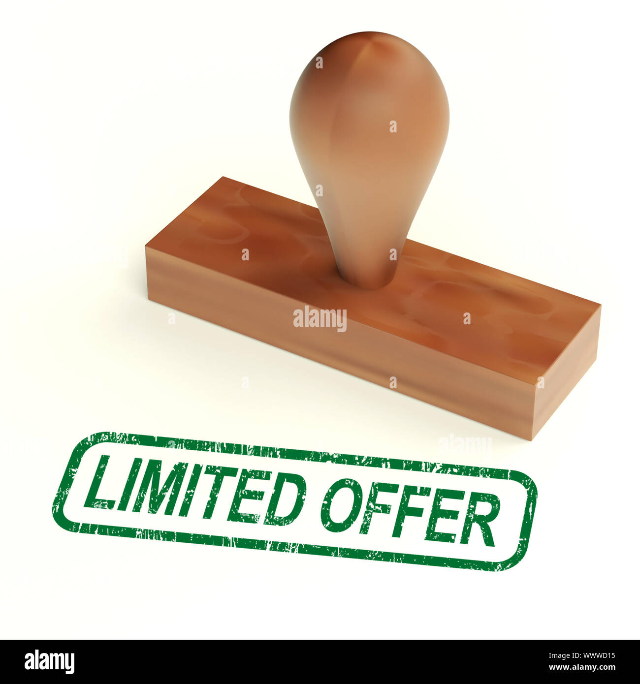 Limited stock rubber stamp hi-res stock photography and images - Alamy