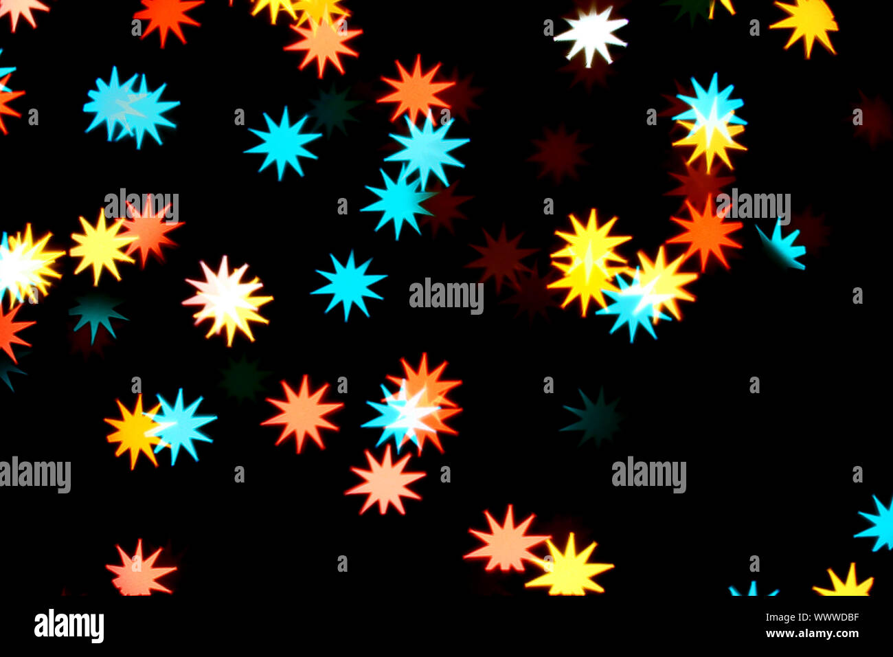 abstract disco colored stars motion background Stock Photo - Alamy