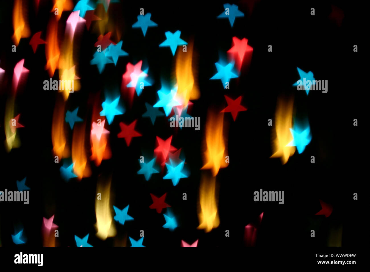 abstract disco colored stars motion background Stock Photo - Alamy