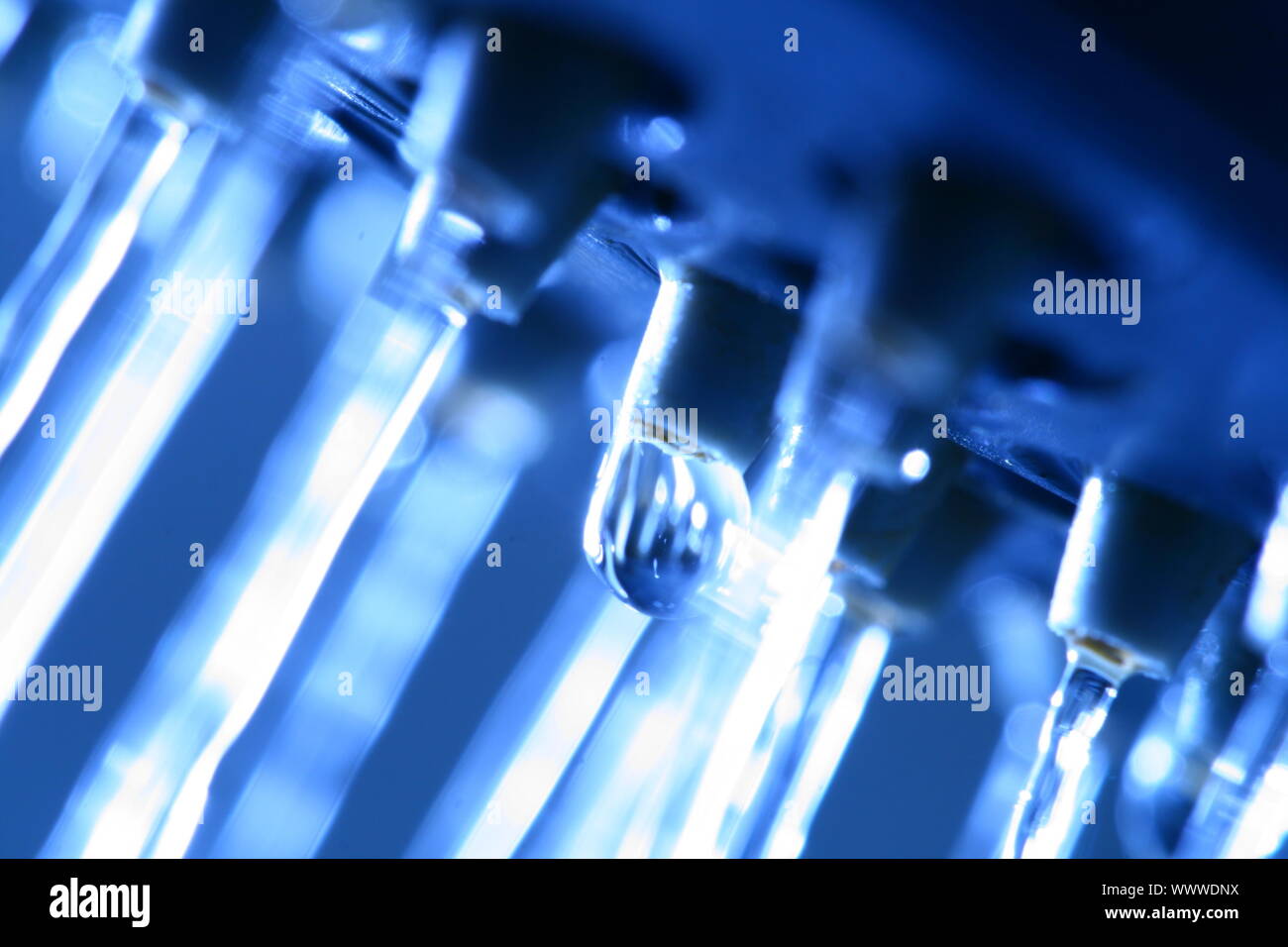 fresh shower clean blue water jet Stock Photo - Alamy