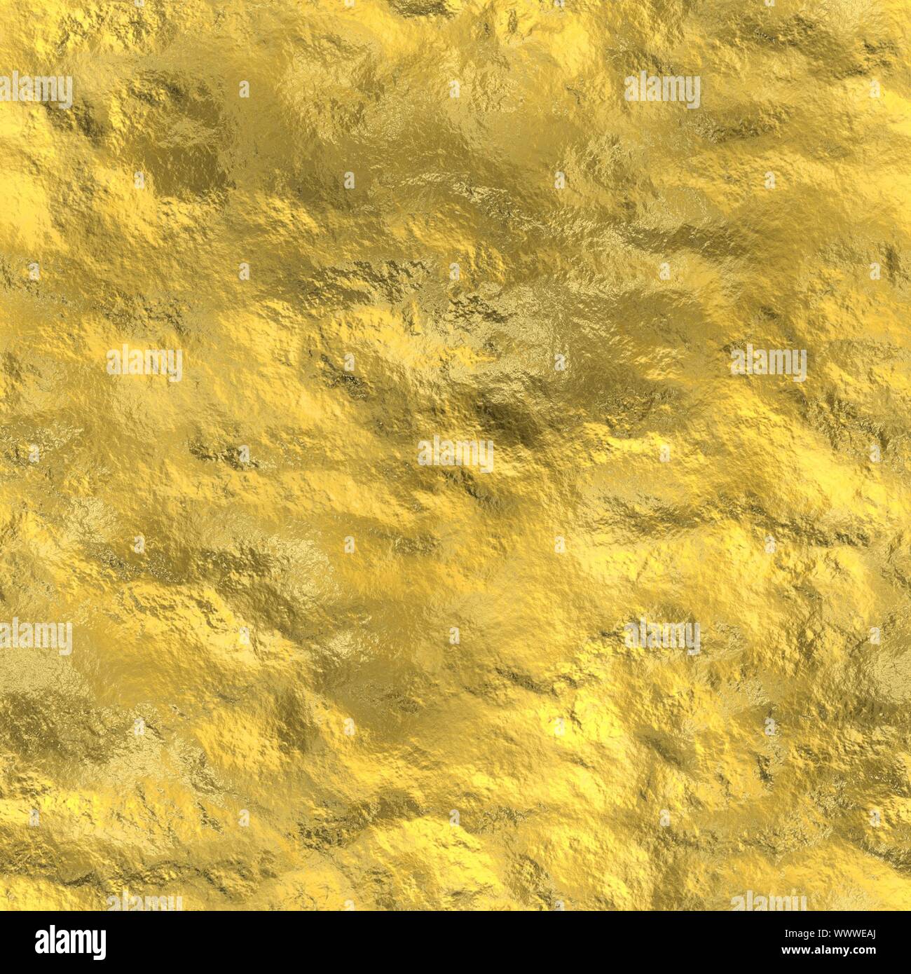 Seamless Gold Metal Texture Ore Nugget Background Stock Photo - Alamy