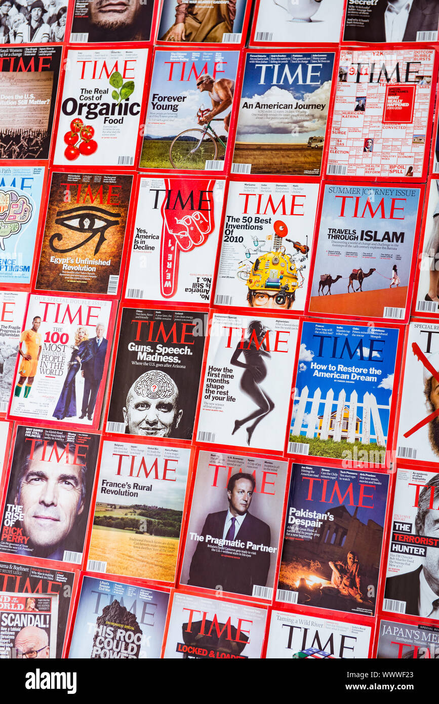 Time magazine article hi-res stock photography and images - Alamy