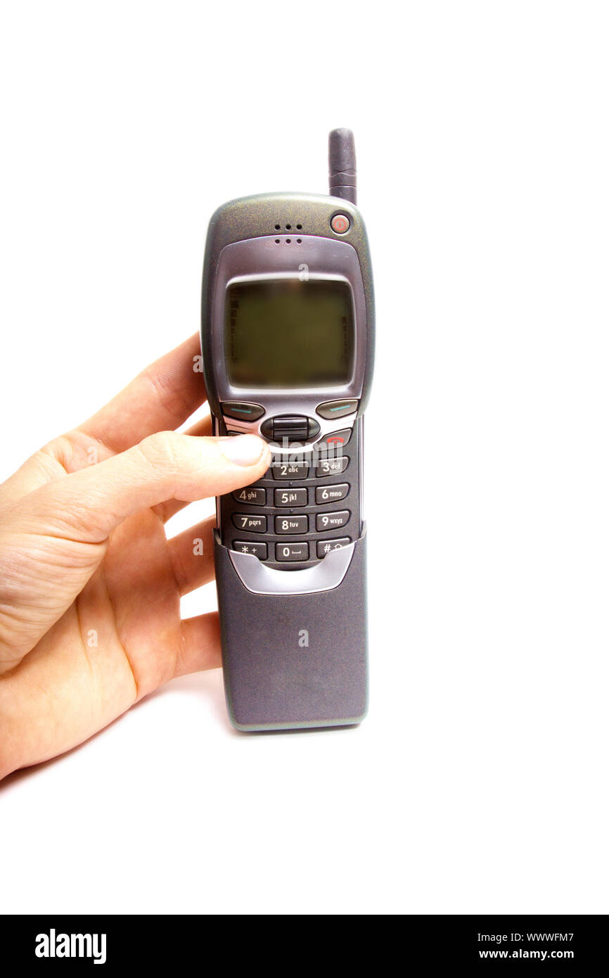 Digital technology phone Cut Out Stock Images & Pictures - Alamy