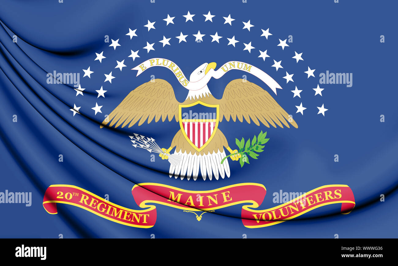 20th maine volunteer infantry hi-res stock photography and images - Alamy