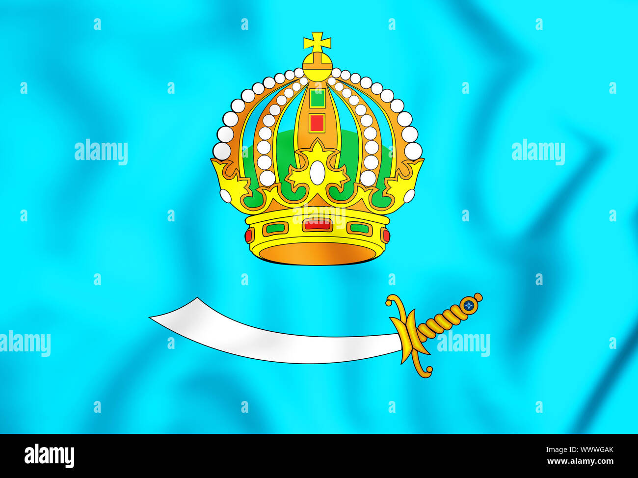 Astrakhan oblast flag hi-res stock photography and images - Alamy