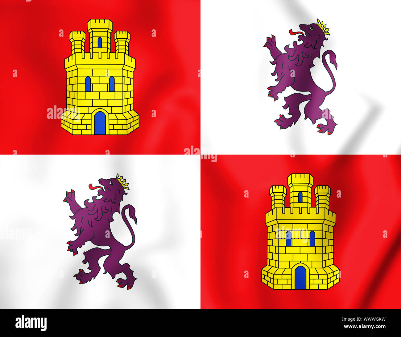 Bandera de leon hi-res stock photography and images - Alamy