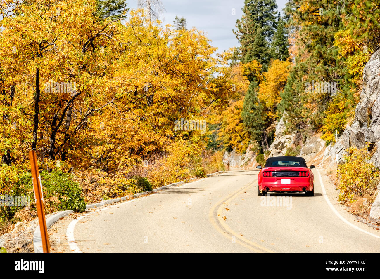Winding road sequoia national park hi-res stock photography and images ...