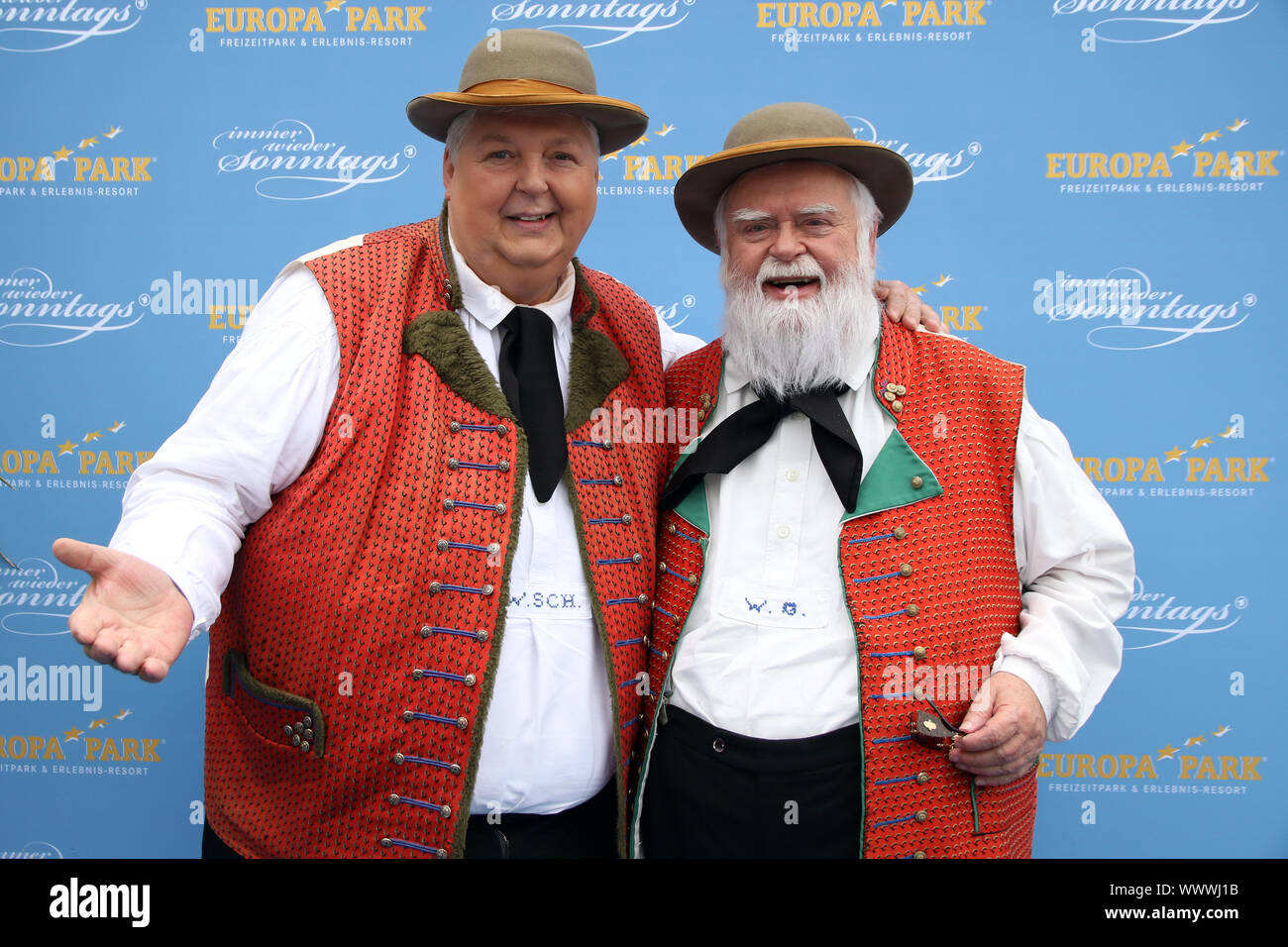 Wolfgang schwalm und wilfried gliem gesangsduo s hi-res stock ...