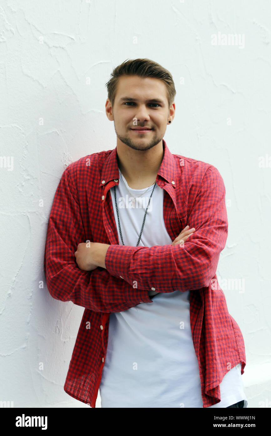 Singer at German Schlager Music Show Immer wieder Sonntags, 2015 Stock ...