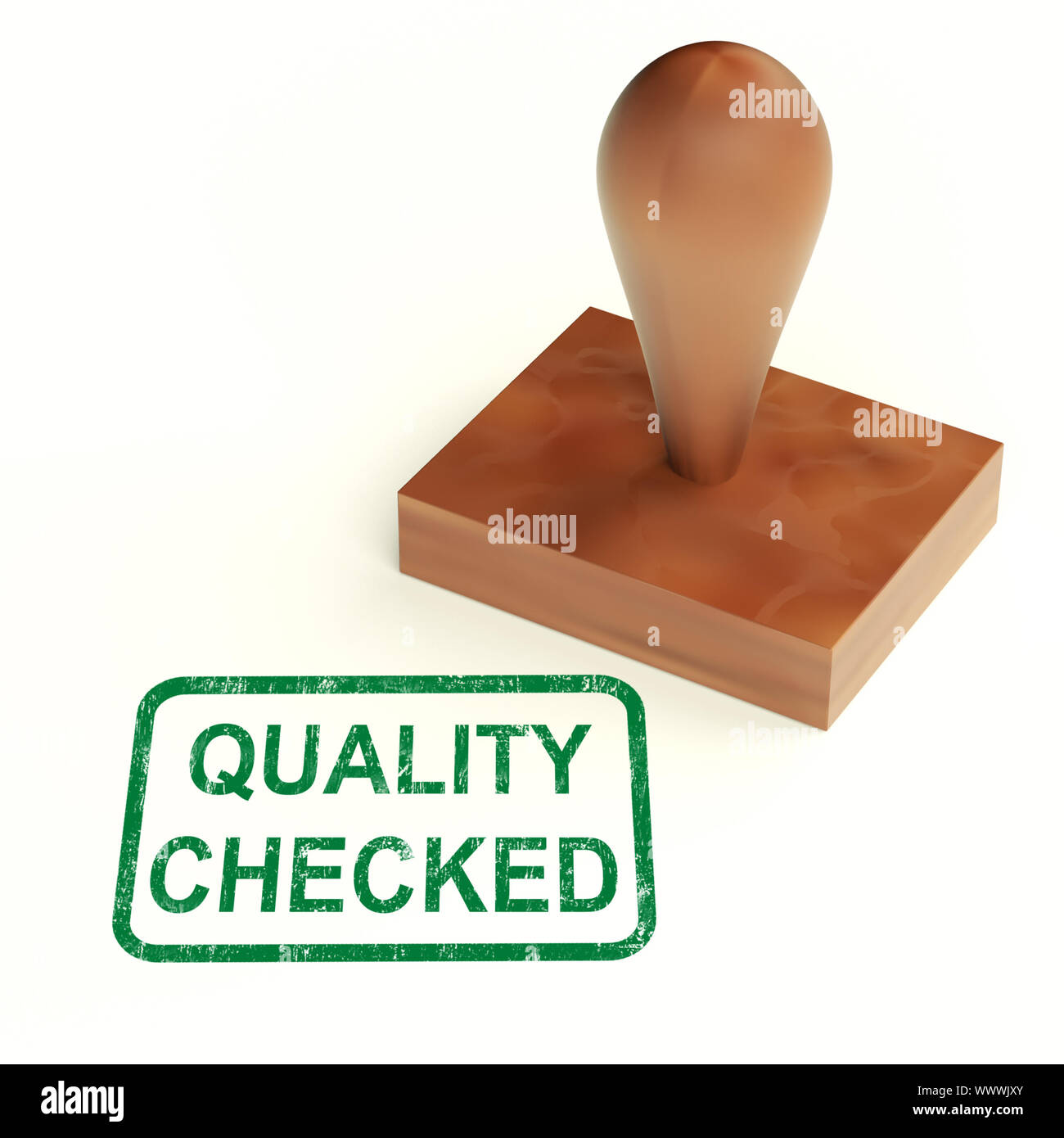 Quality assured rubber stamp hi-res stock photography and images - Alamy