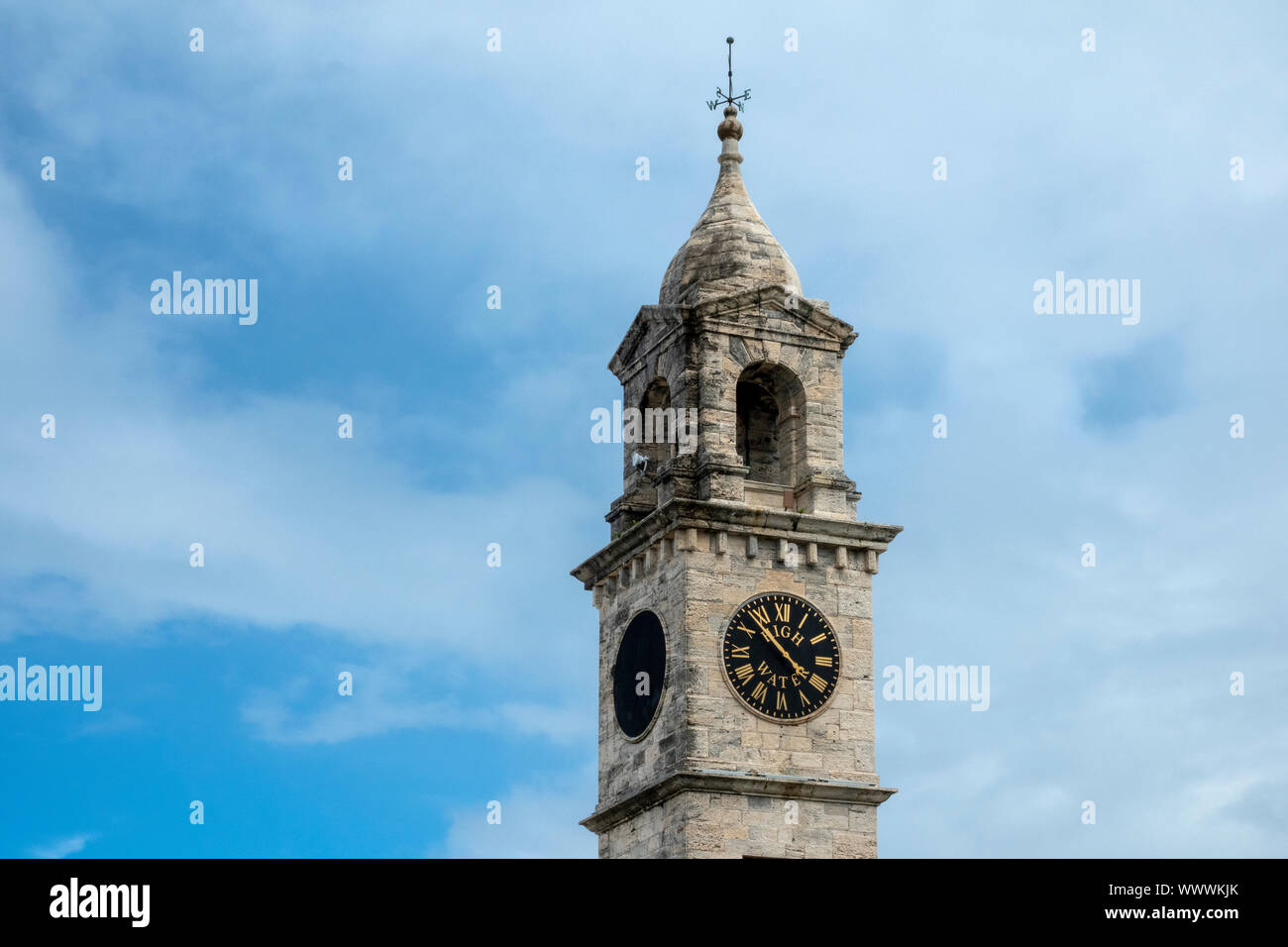 Bermuda clock tower hi-res stock photography and images - Alamy