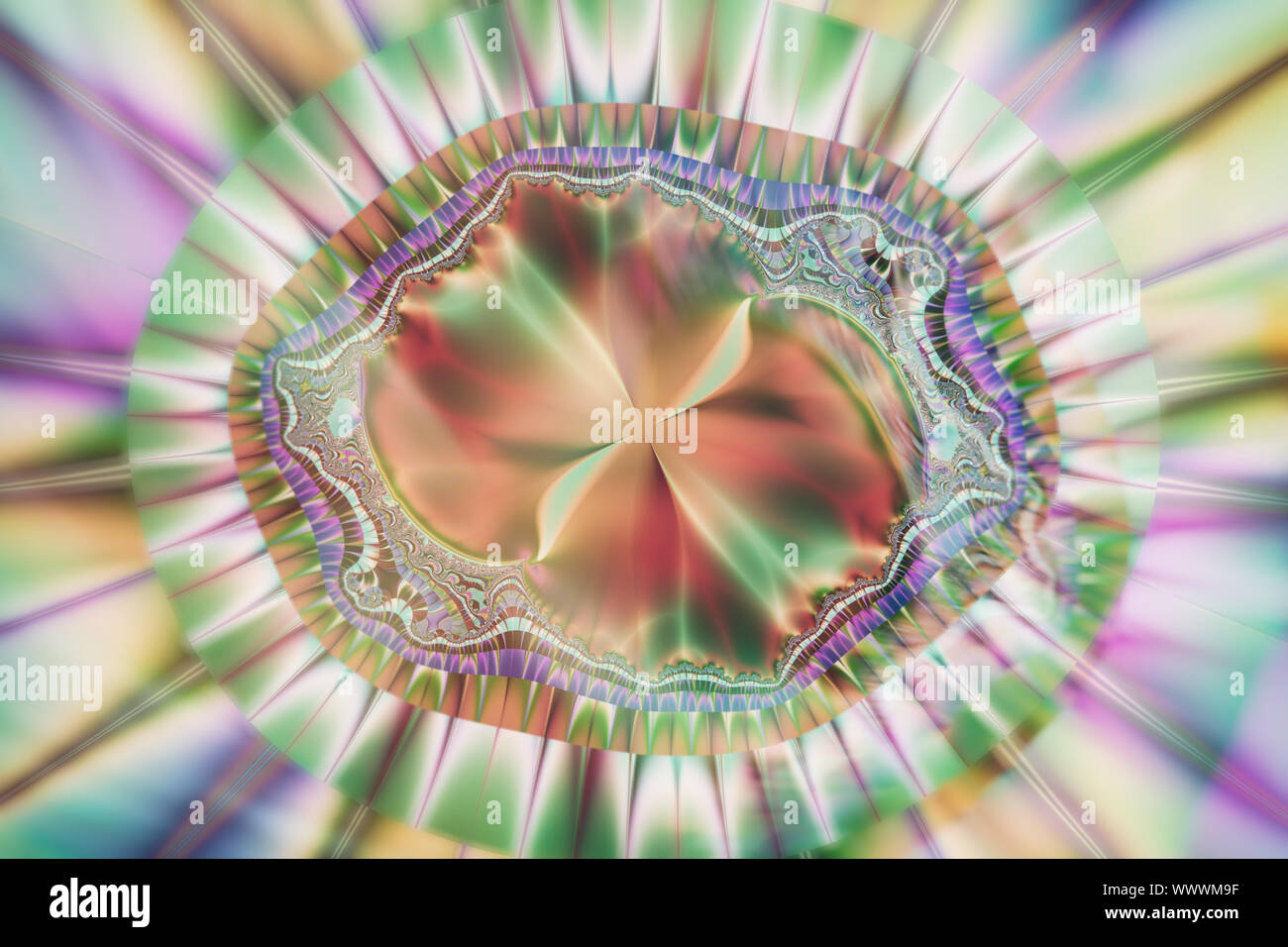 Complex fractal image digital hi-res stock photography and images - Alamy