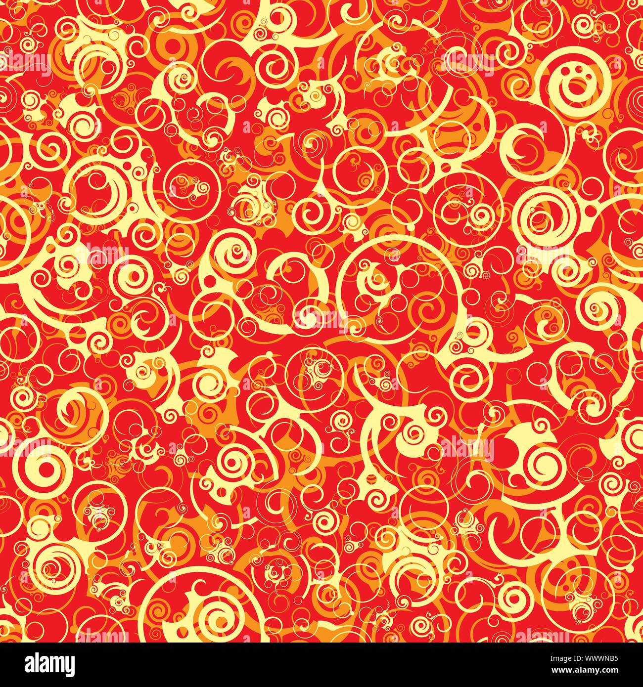 Red Seamless Wallpaper Stock Vector Image & Art - Alamy