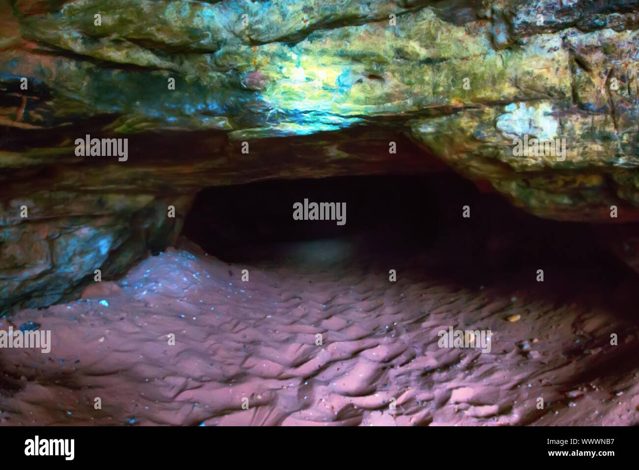 Old mine for extraction of sand and stone Stock Photo - Alamy