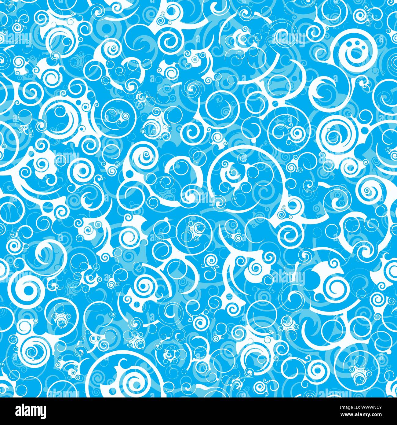 Blue Seamless Background Stock Vector Image & Art - Alamy