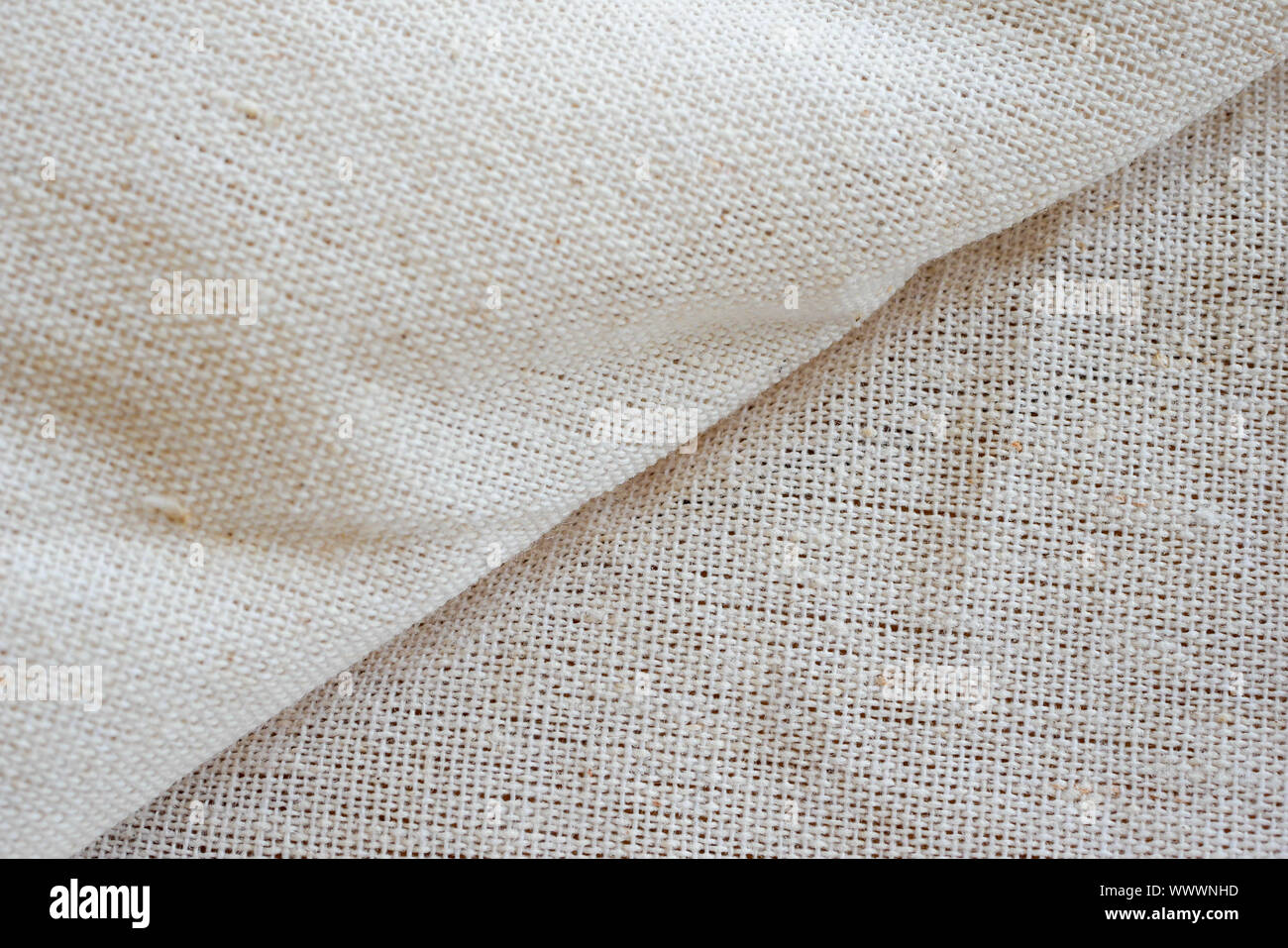 white calico fabric cloth background texture Stock Photo - Alamy