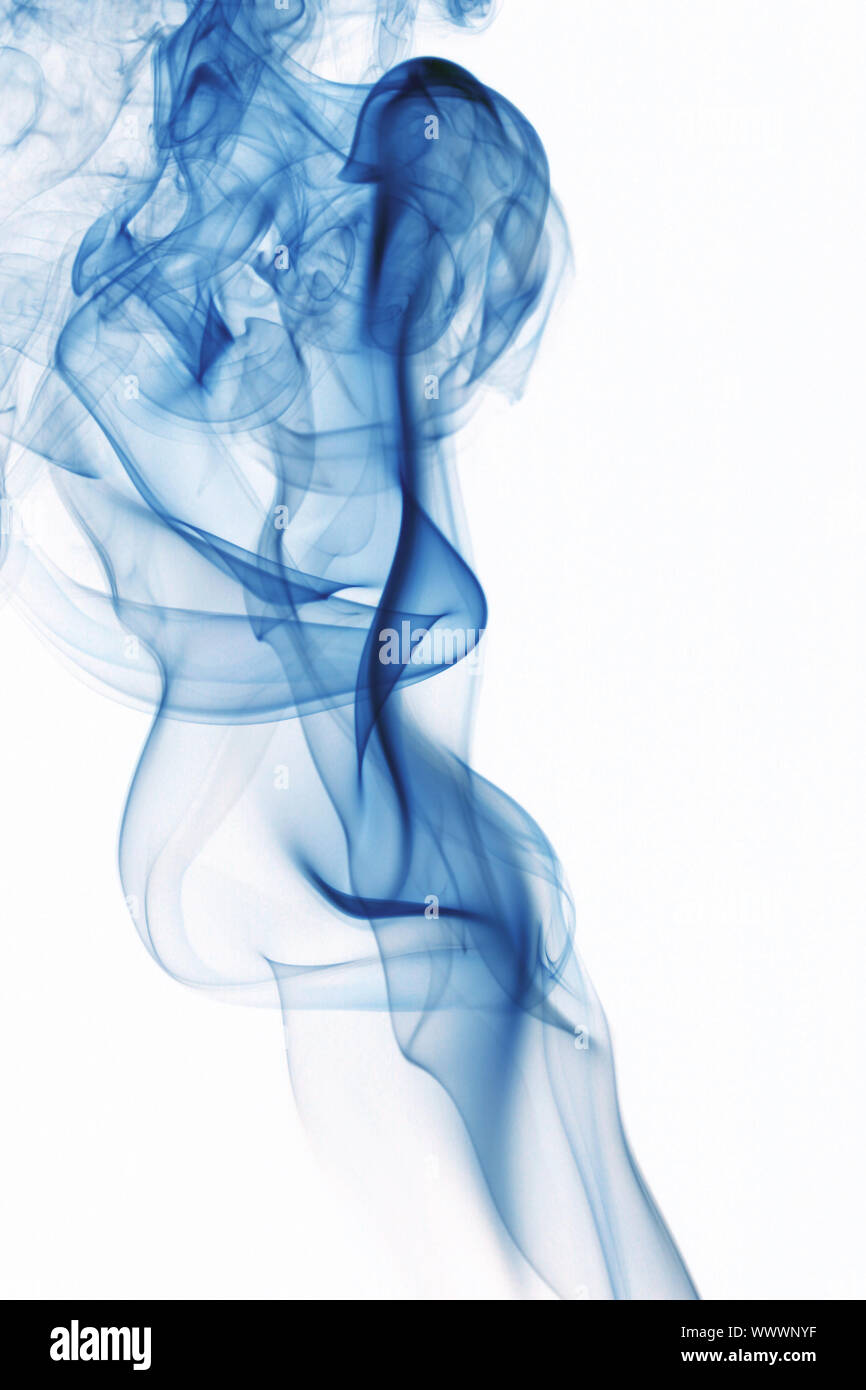 blue smoke abstract background close up Stock Photo - Alamy