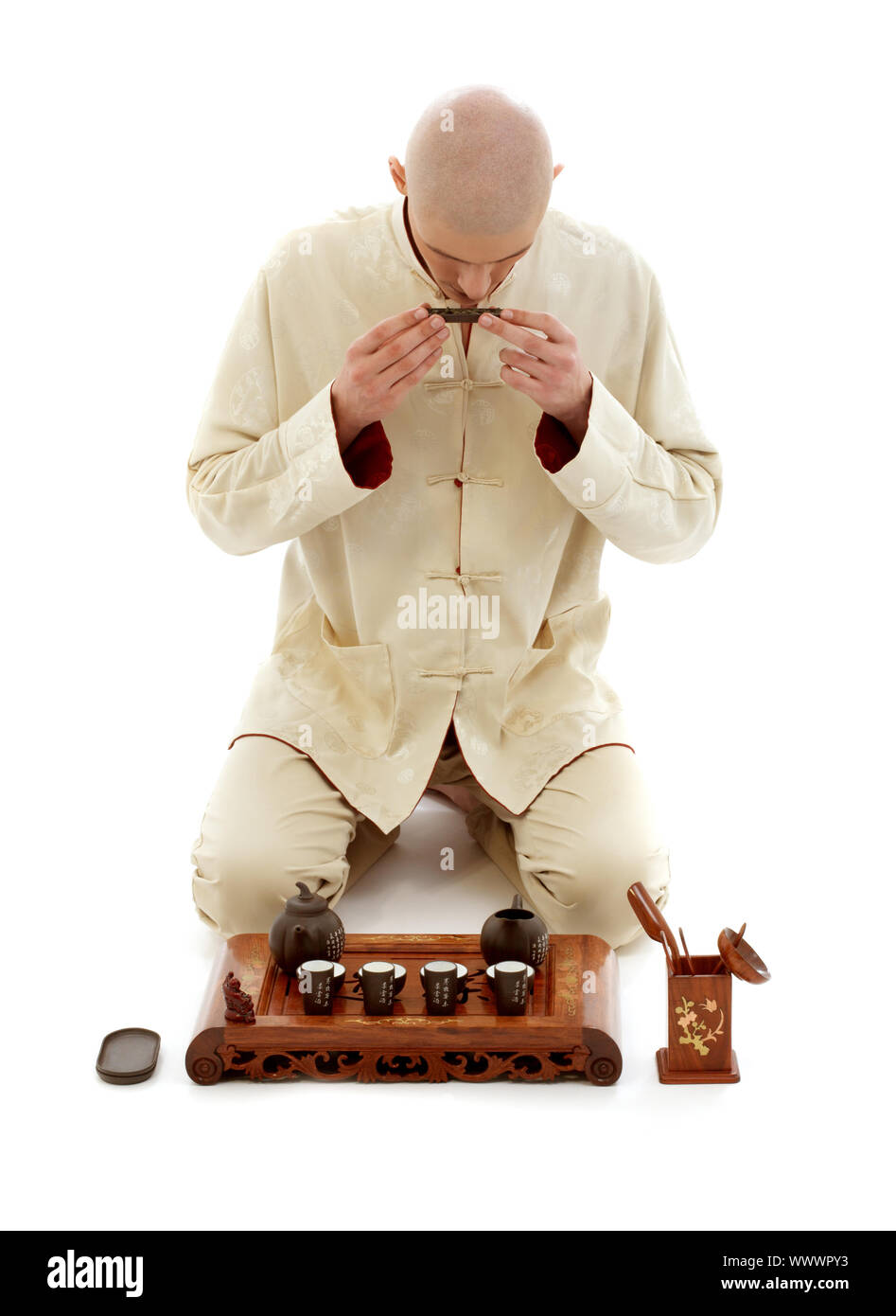 Man culture tea ceremony Cut Out Stock Images & Pictures - Alamy