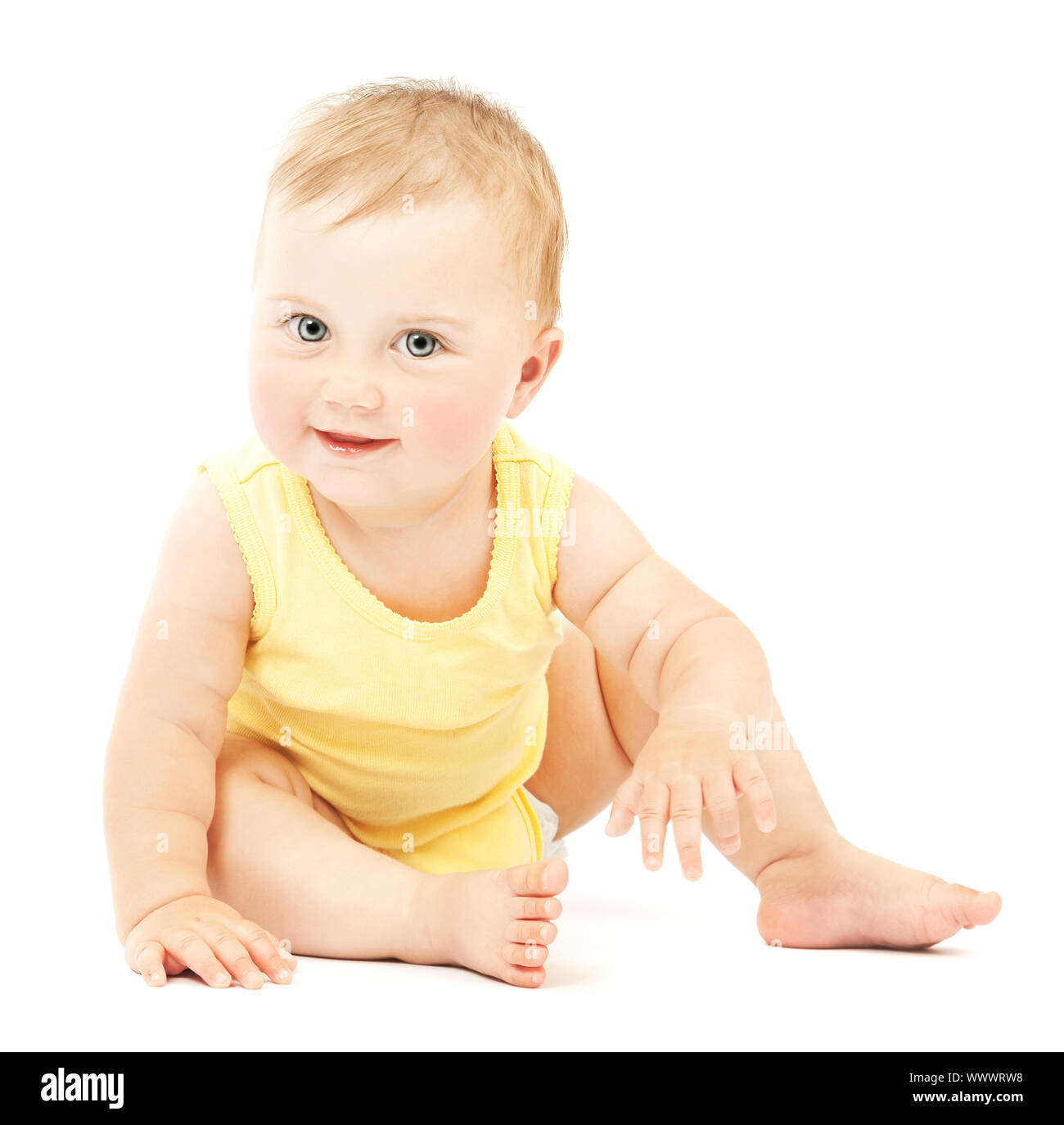 Adorable little baby Stock Photo - Alamy