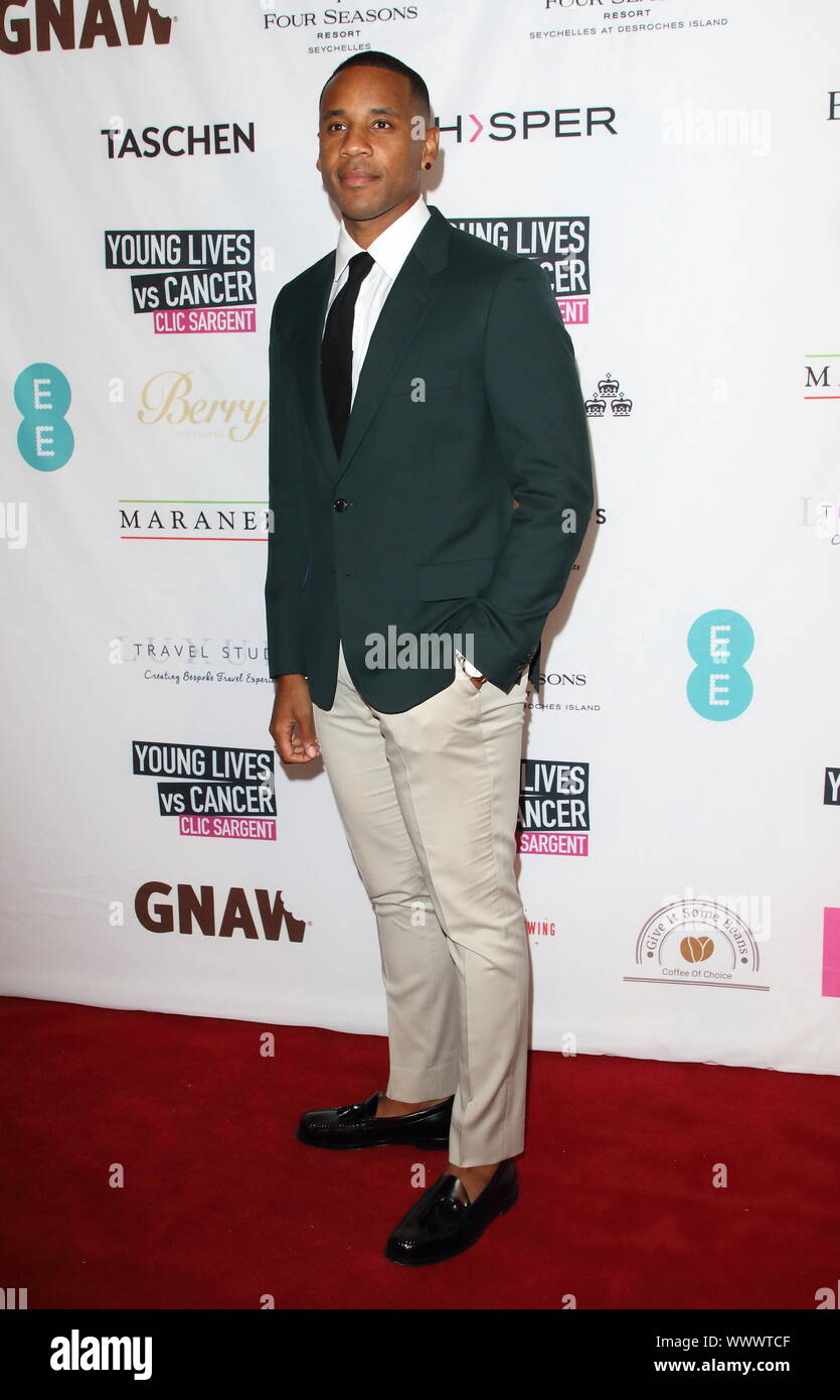 London, UK. Reggie Yates at CLIC Sargent's 'A Very British Affair ...