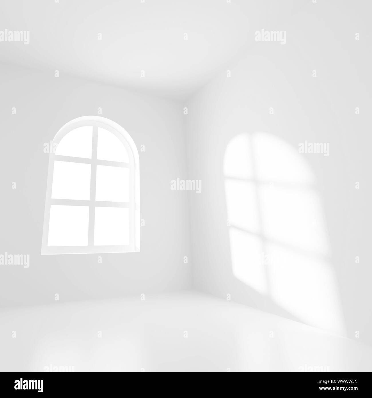 3d Illustration of Window Background or Wallpaper Stock Photo - Alamy