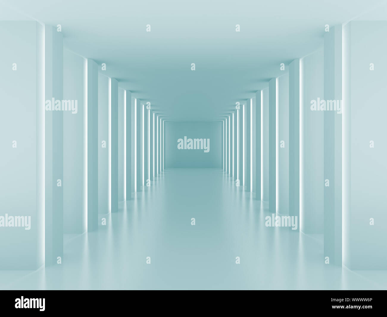 3d illustration columns hall hi-res stock photography and images - Alamy