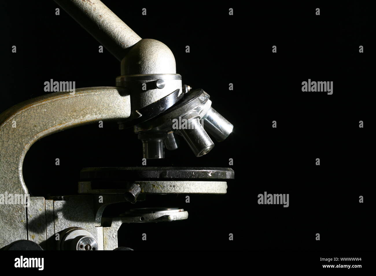 microscope close up science background Stock Photo - Alamy