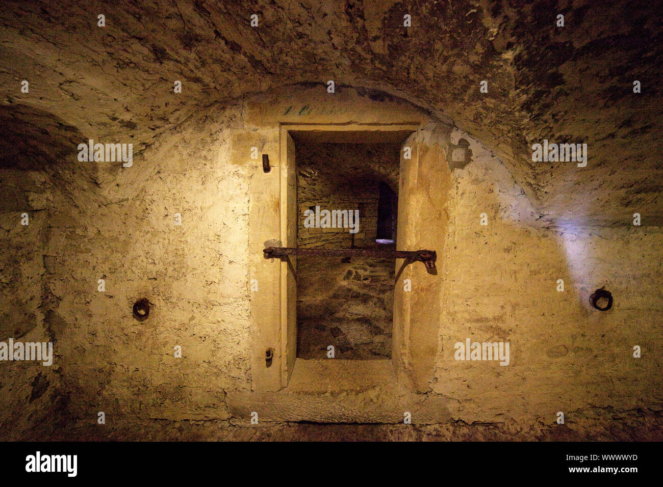 District Museum, Dungeons, Wewelsburg castle, Bueren, North Rhine ...