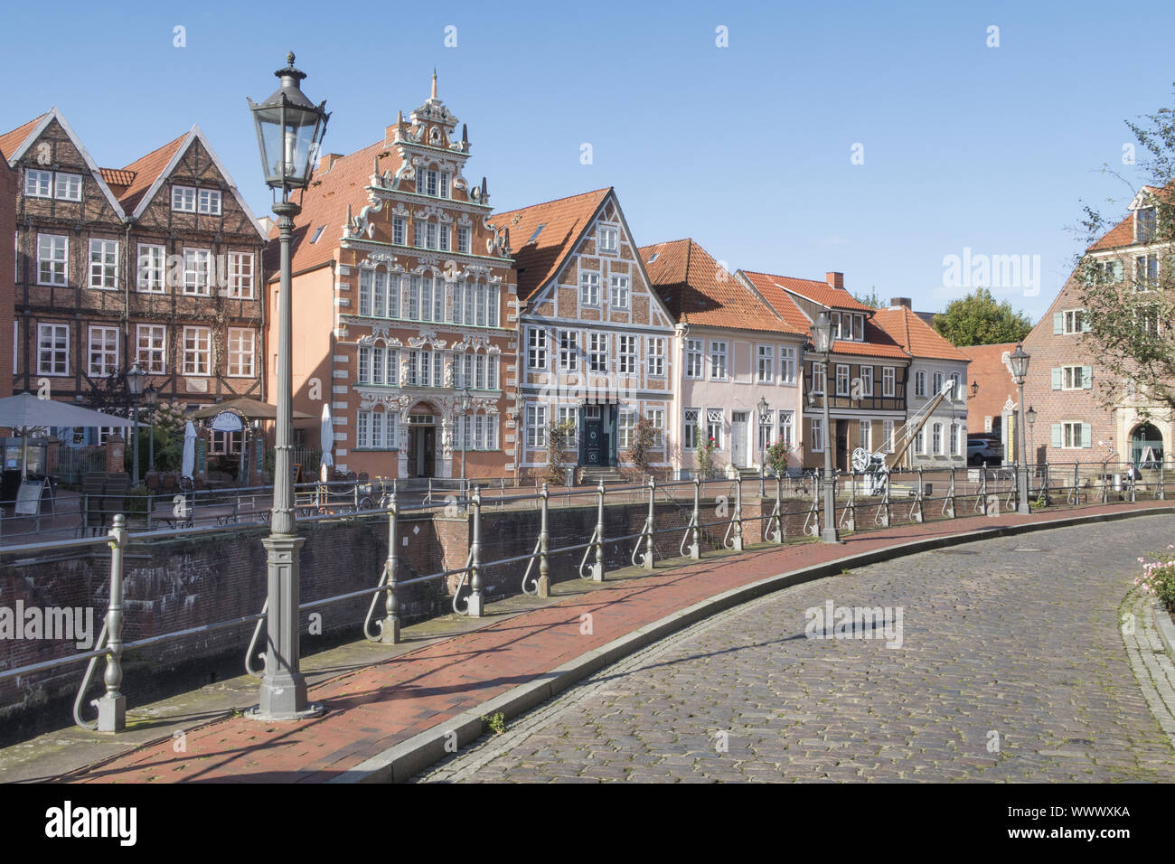 Historic old town of Stade in Lower Saxony Stock Photo - Alamy