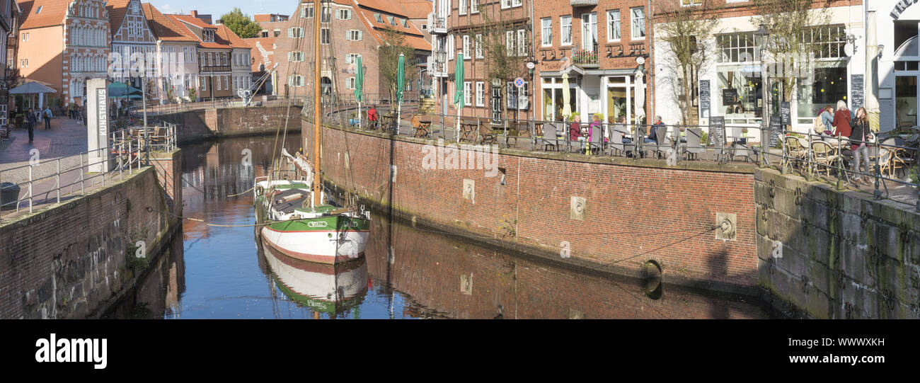 Historic old town of Stade in Lower Saxony Stock Photo - Alamy