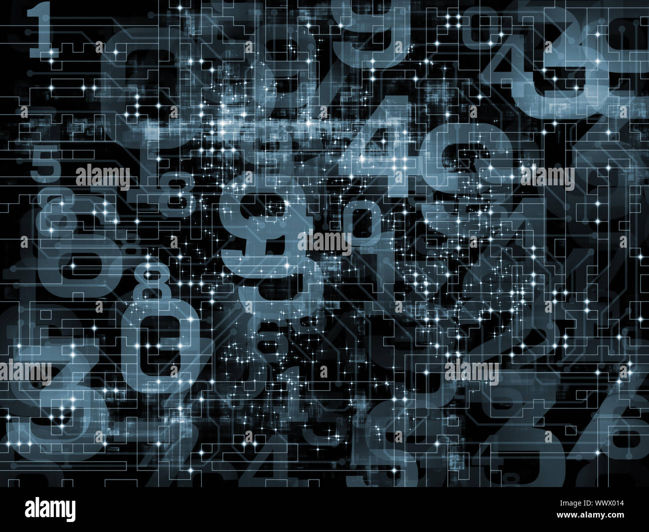 Backdrop composed of numbers and suitable for use in the projects on ...