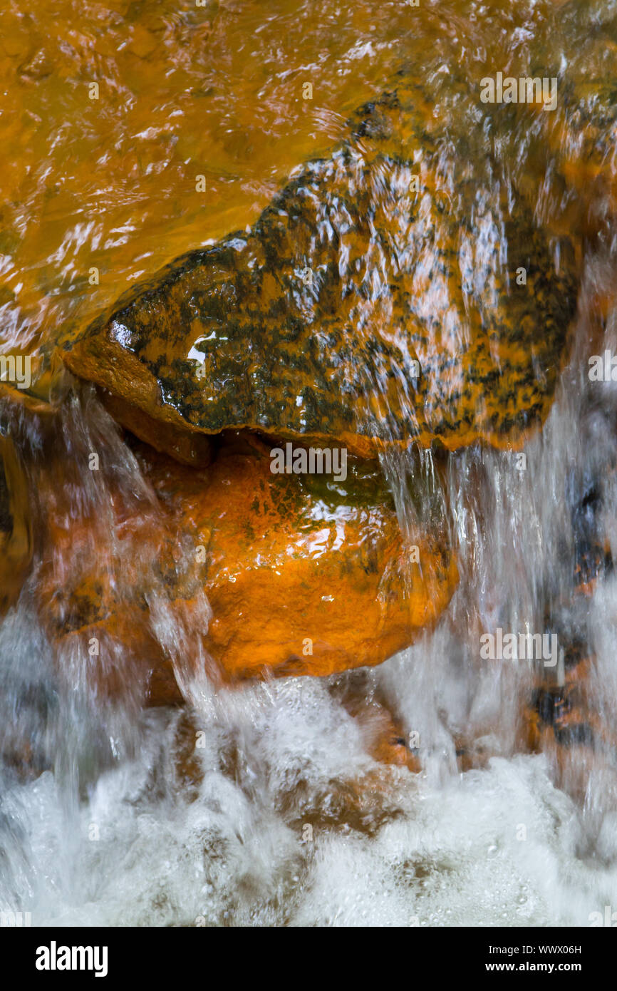 Water containing iron Stock Photo - Alamy