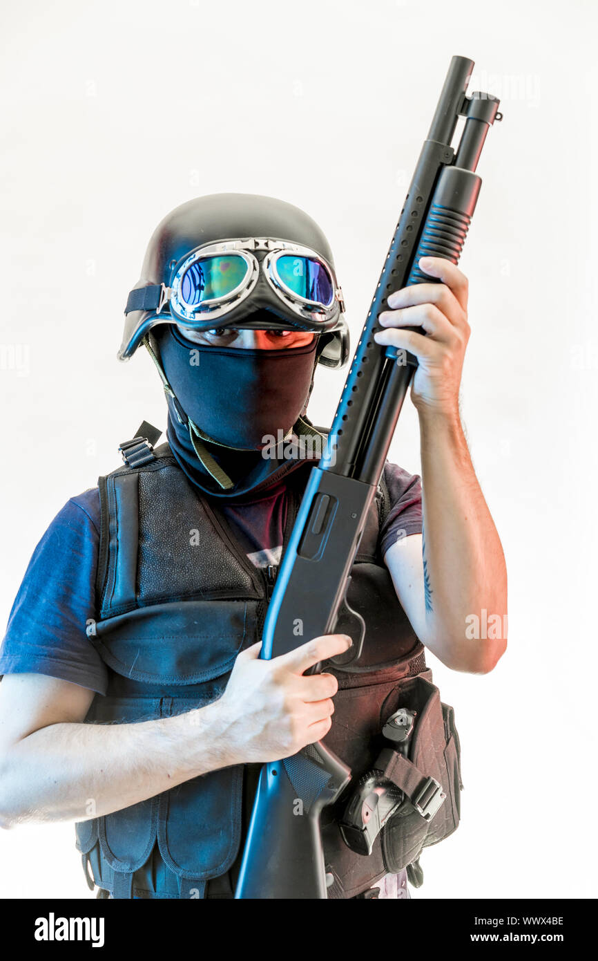 Bank Robber Balaclava High Resolution Stock Photography and Images - Alamy