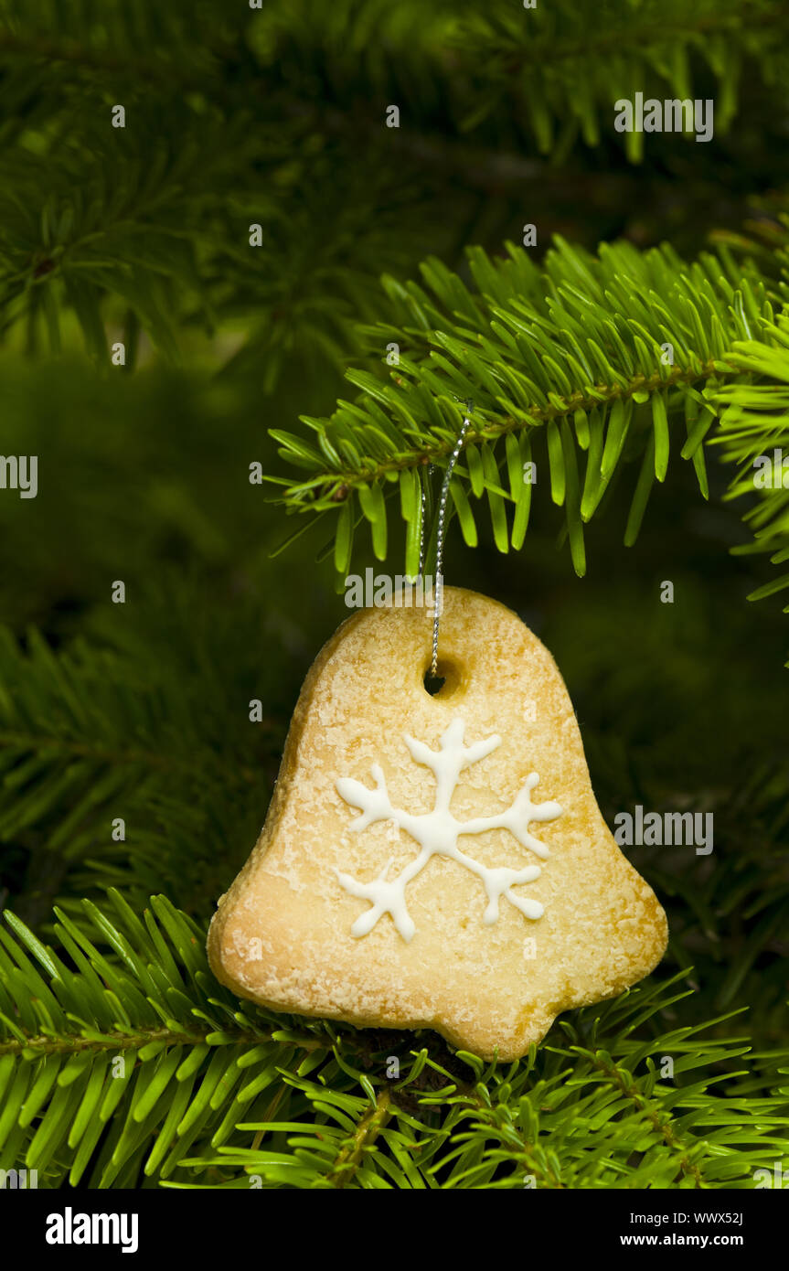 Bell shape short bread cookie Stock Photo - Alamy