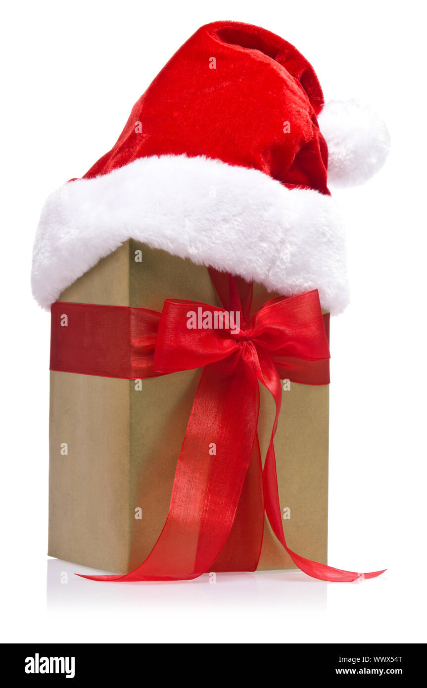 Gift bag box decorated Cut Out Stock Images & Pictures - Alamy