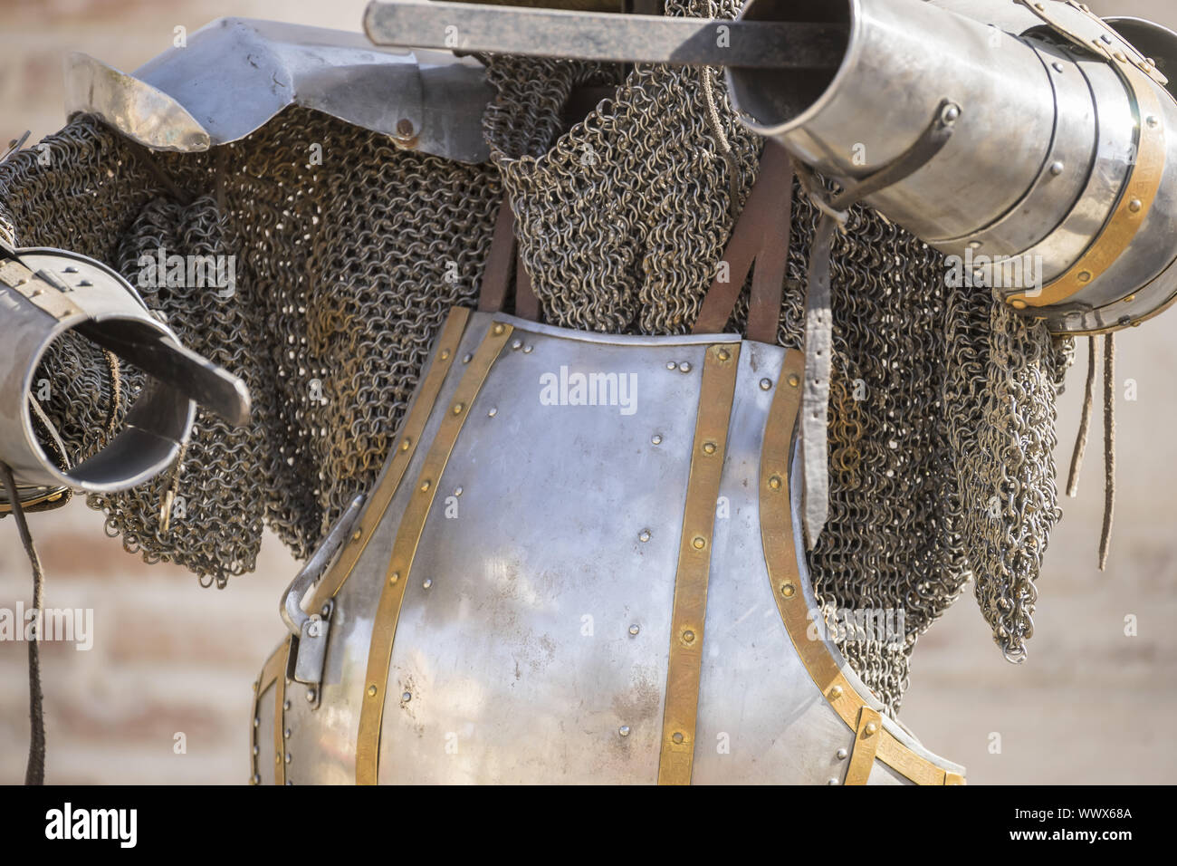 Gauntlet detail hi-res stock photography and images - Alamy