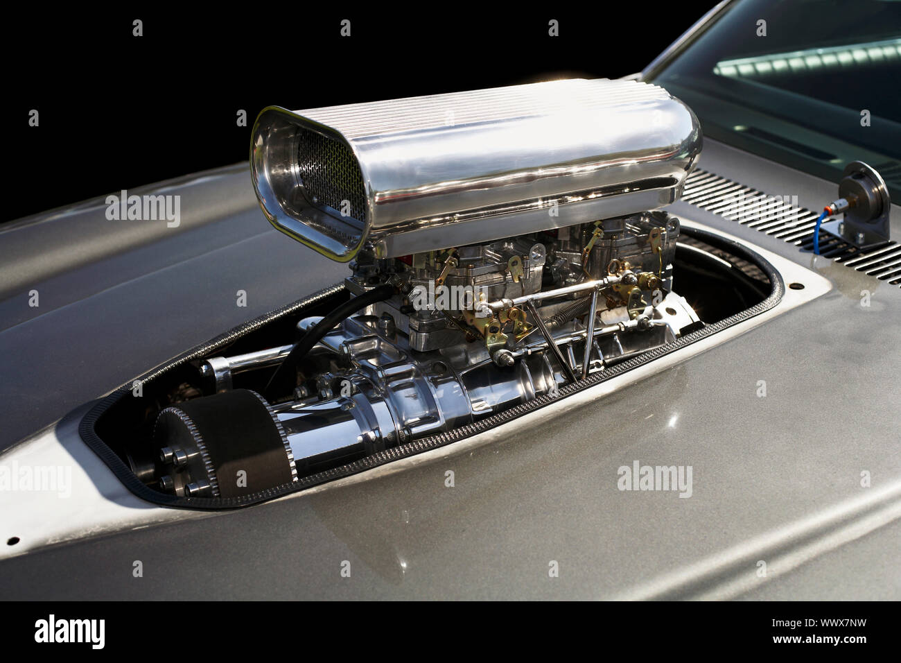Supercharger supercharged drag racing hi-res stock photography and ...