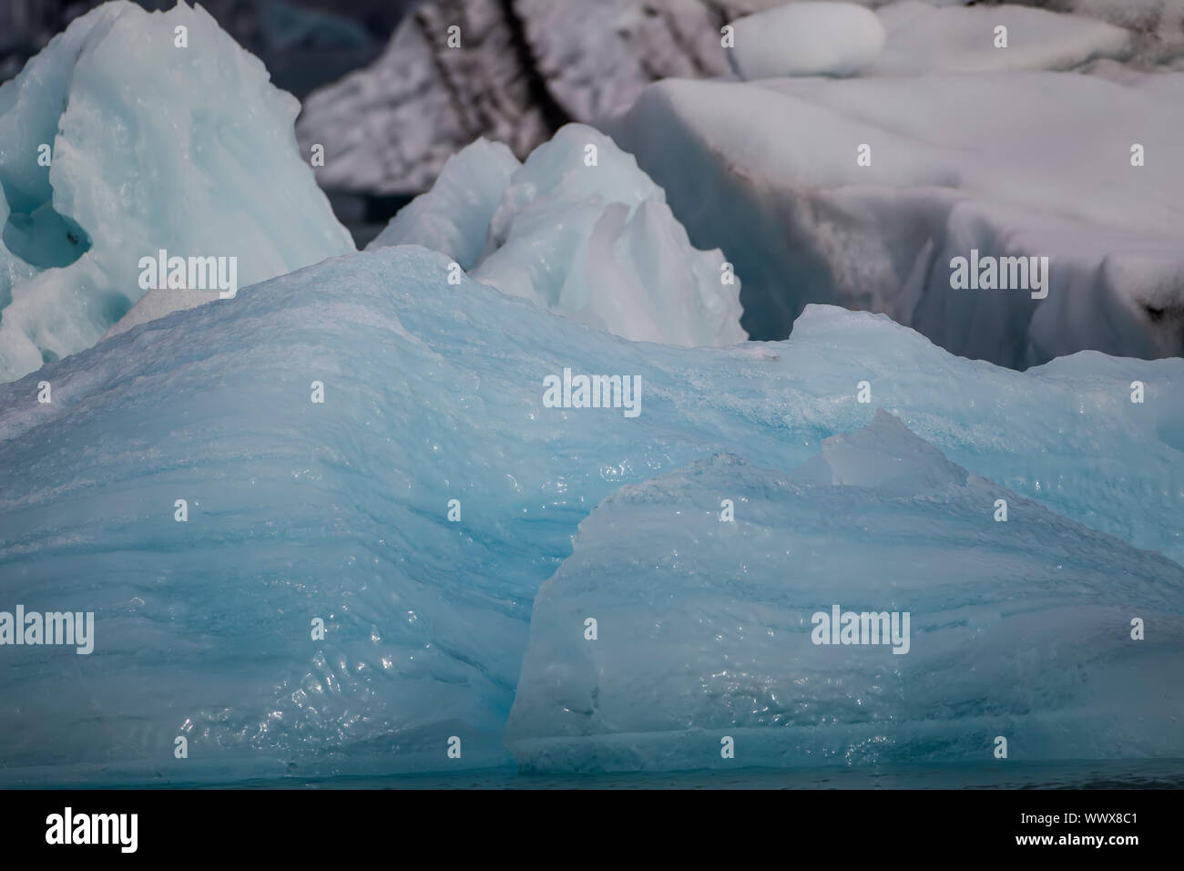 Compressed snow on glacier hi-res stock photography and images - Alamy