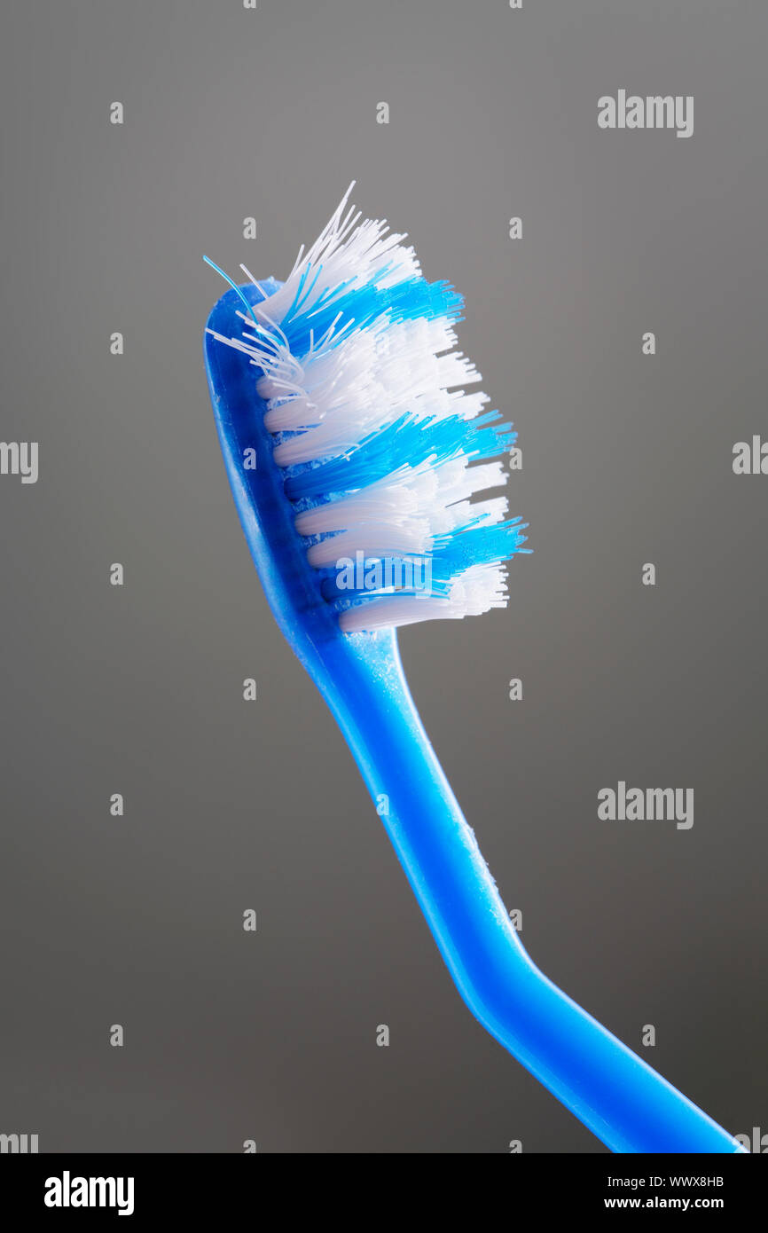 Old worn toothbrush Stock Photo - Alamy