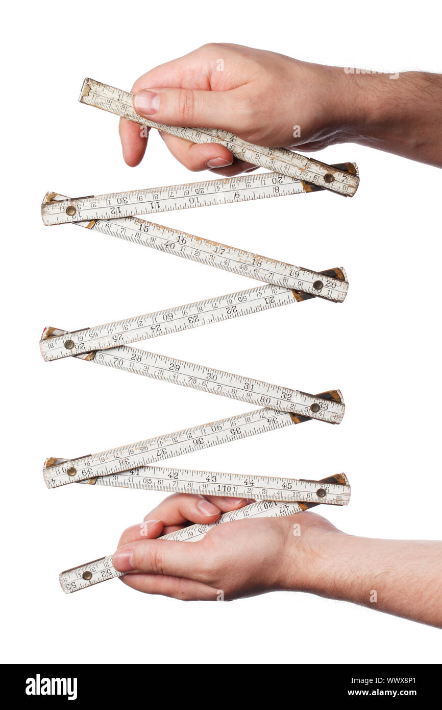 Bending ruler hi-res stock photography and images - Alamy