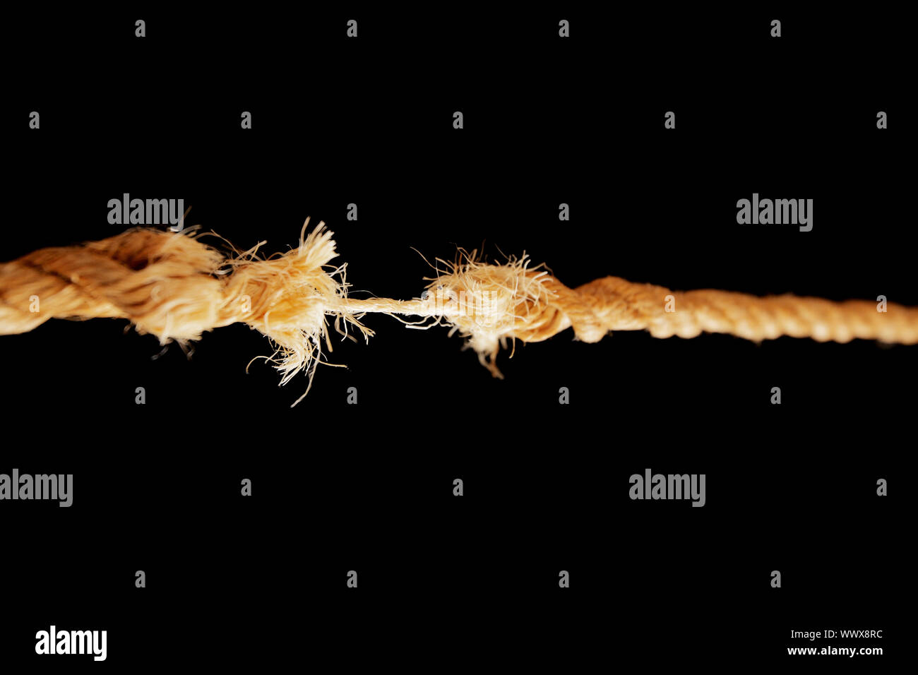 Breaking Rope High Resolution Stock Photography and Images - Alamy