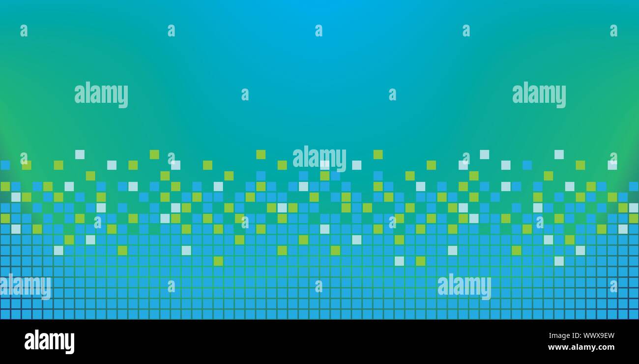 Seamless aqua blue square Stock Vector Images - Alamy