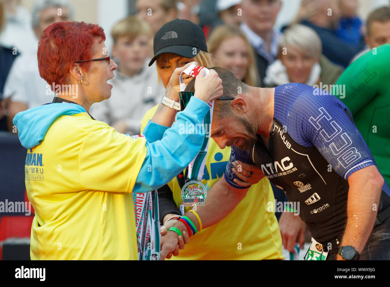 Tenby, UK. 15th Sep, 2019. Pictured: Former Wales International Shane ...